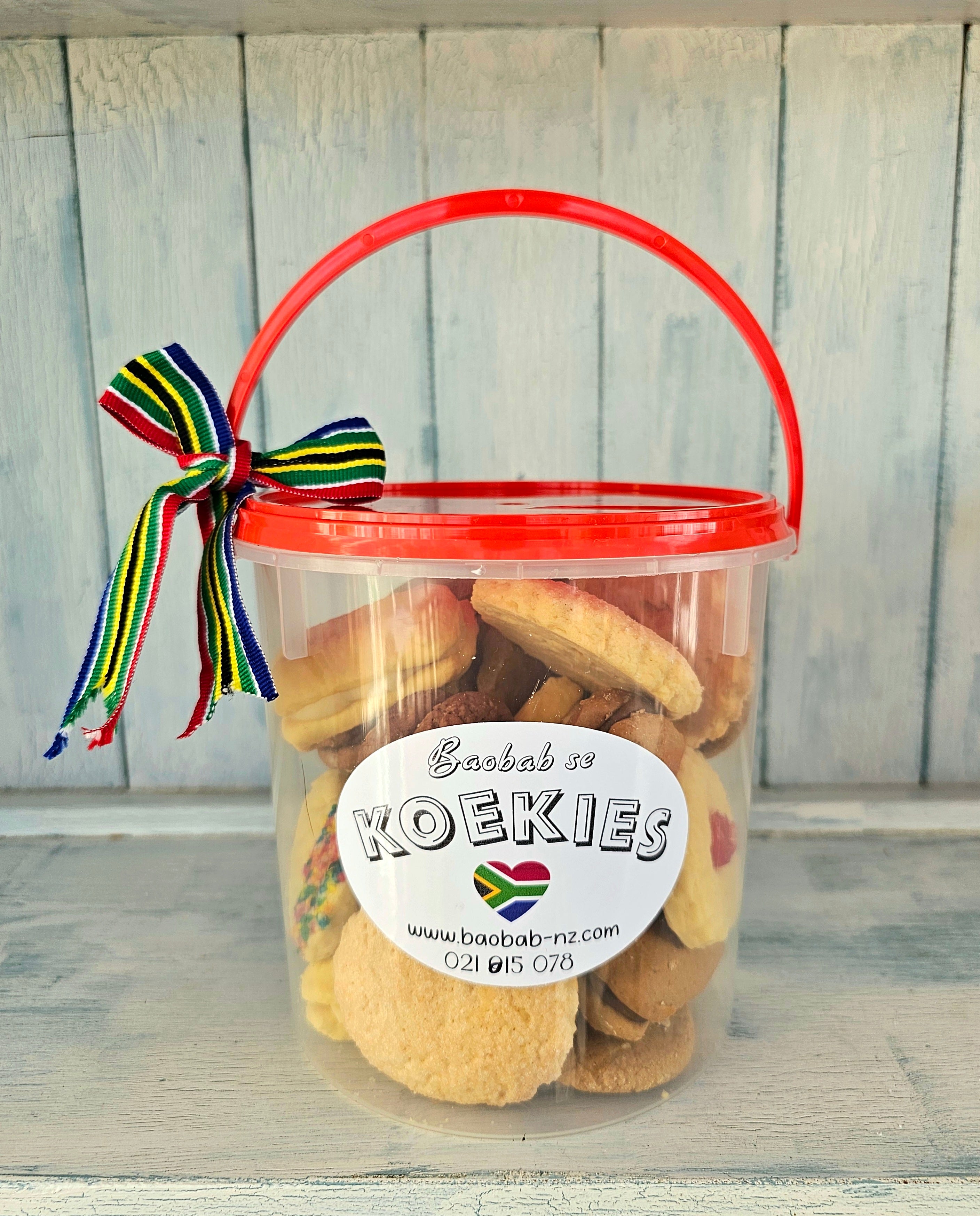 Assortment Cookies Bucket 900g – Baobab NZ